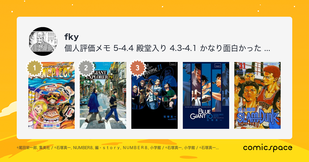 fky さんが読みたい漫画 - comicspace | コミックスペース