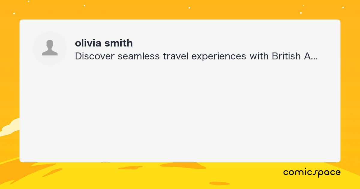 olivia smithさんのプロフィール - comicspace | コミックスペース